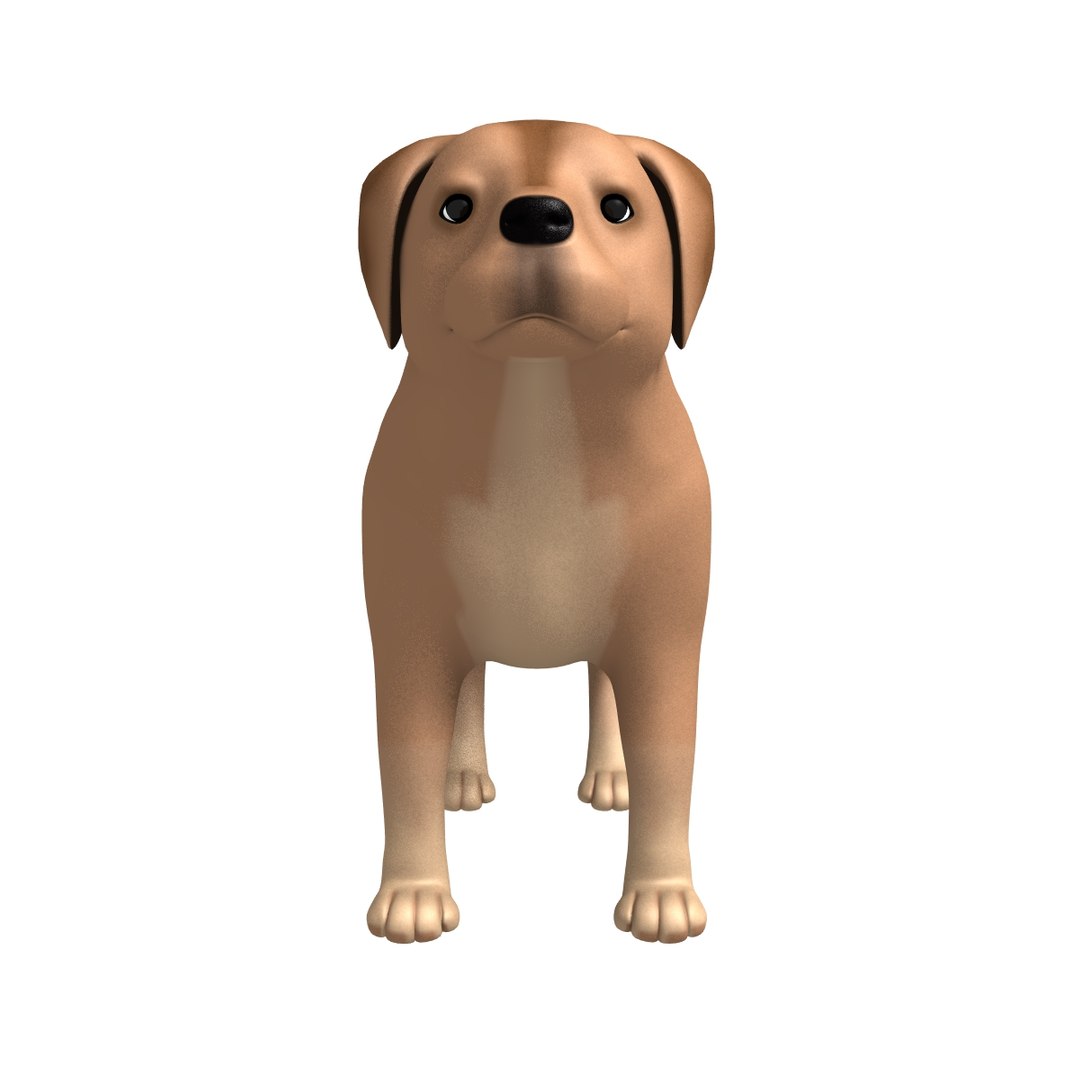 3ds max dog