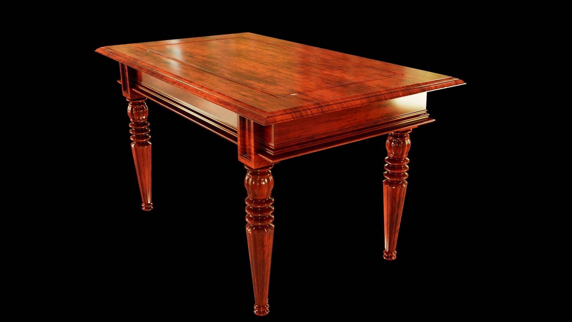 3D Classical Coffee Table - TurboSquid 2373633