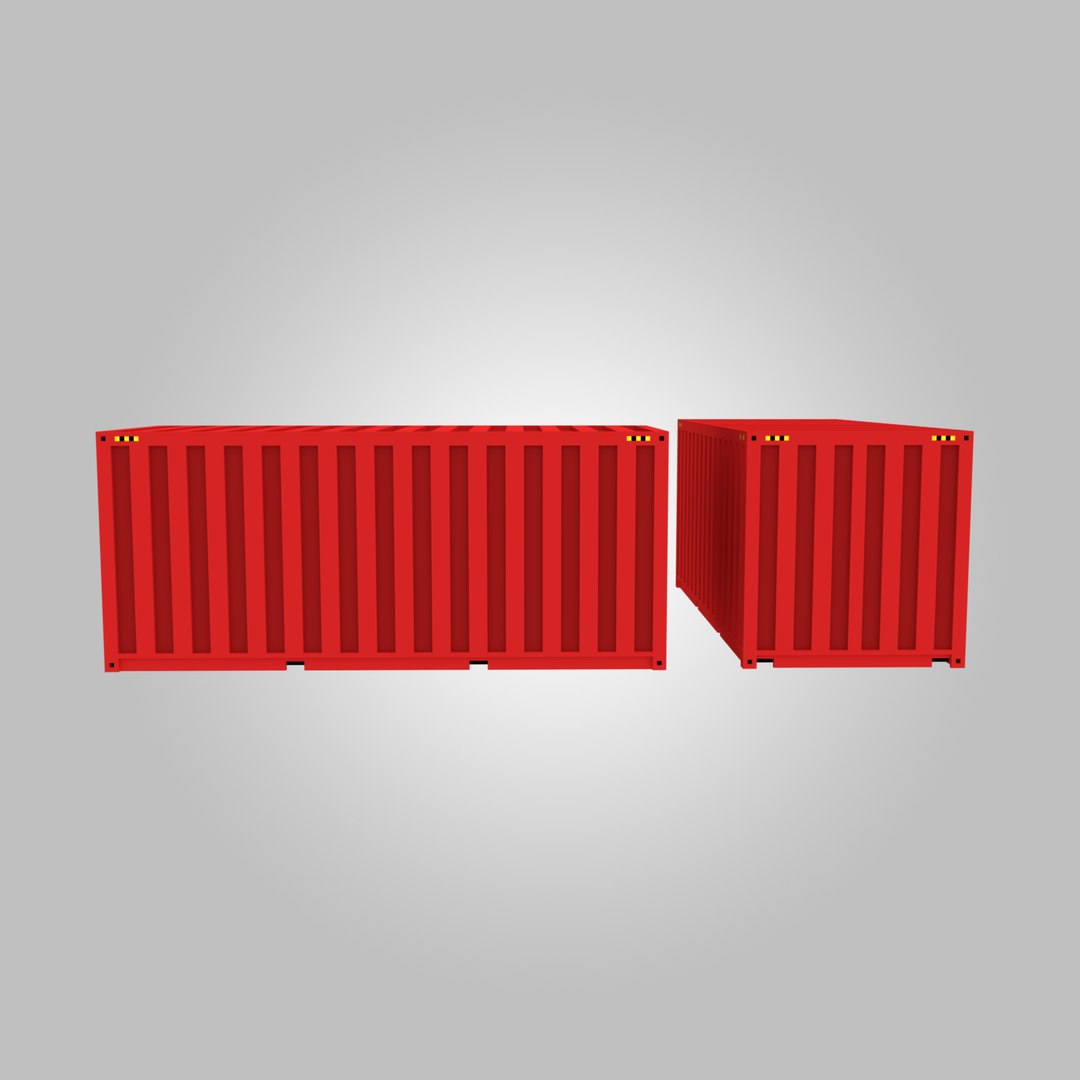 Containers Assets 3D Model - TurboSquid 1612315