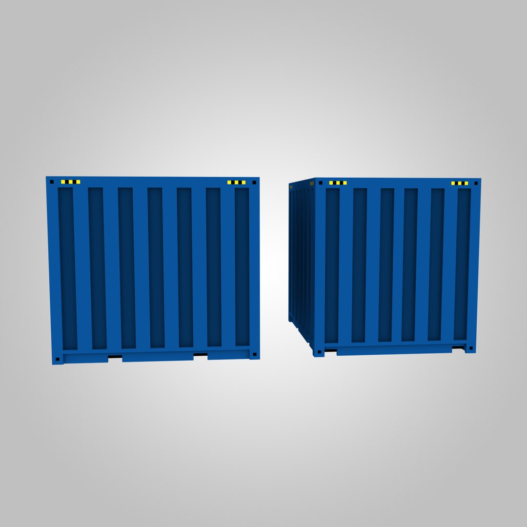 Containers Assets 3D Model - TurboSquid 1612315