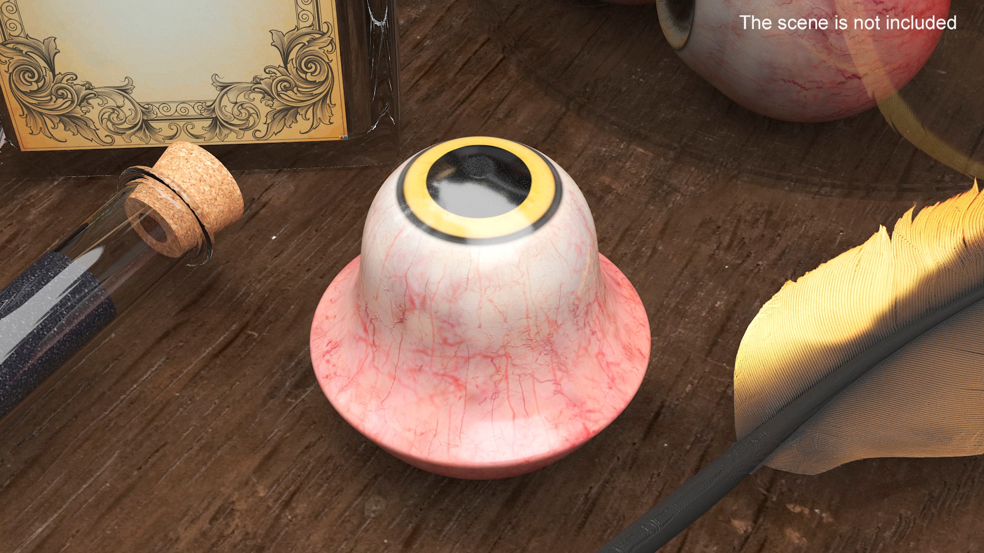 3D Realistic Owl Eye - TurboSquid 2196869