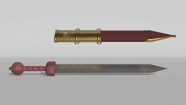 Roman Pompeii Gladius 3D - TurboSquid 1879182