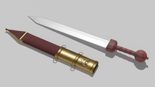 Roman Pompeii Gladius 3D - TurboSquid 1879182