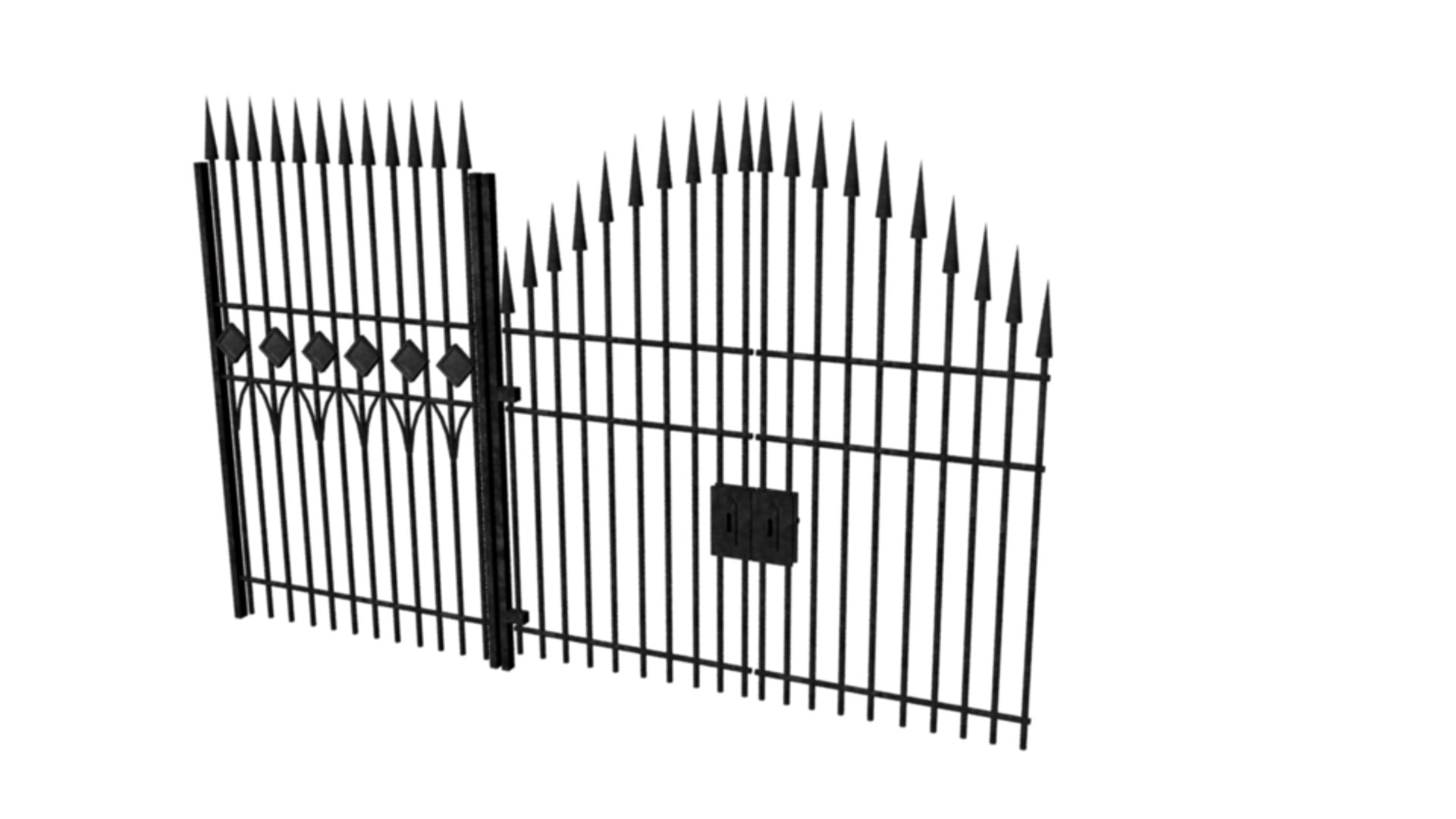 3D Gate Model - TurboSquid 1187723
