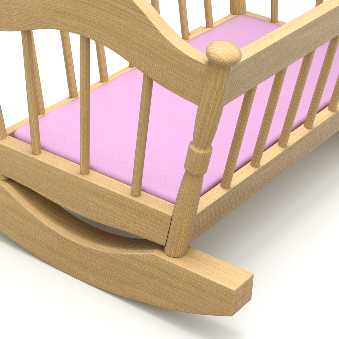 Cradle wood wooden 3D model - TurboSquid 1230498