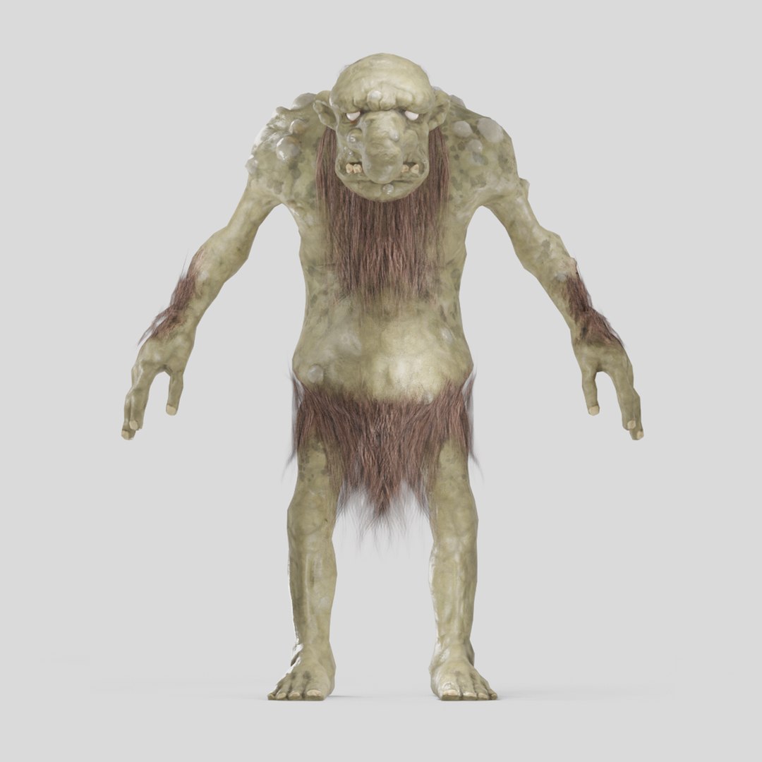 3D Norse Scandinavian Trolls Creatures Model - TurboSquid 1451215