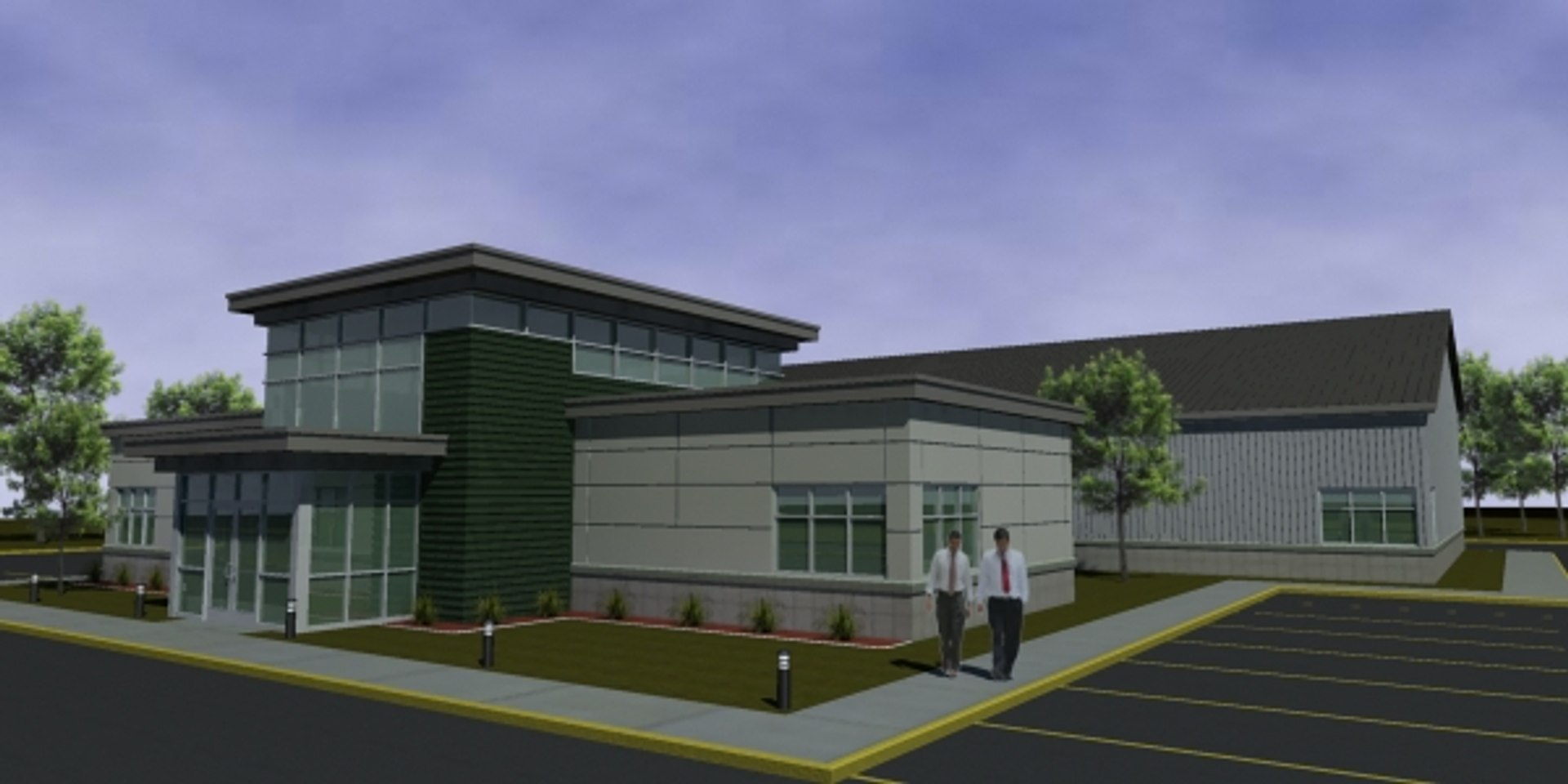 Office Building Structure 3d Max