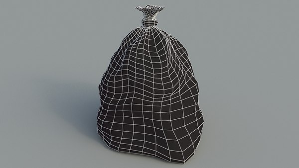 3D garbage bag model - TurboSquid 1465825