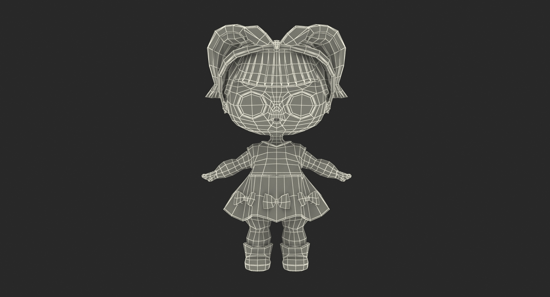 3D Lol Doll Dressed Model - TurboSquid 1417901