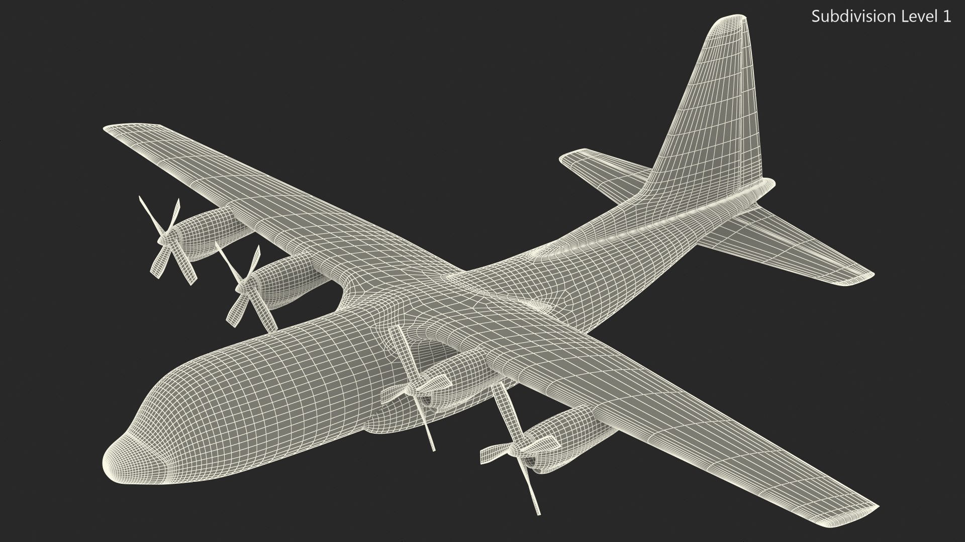 Hercules C130 Scale Model 3D - TurboSquid 1766198