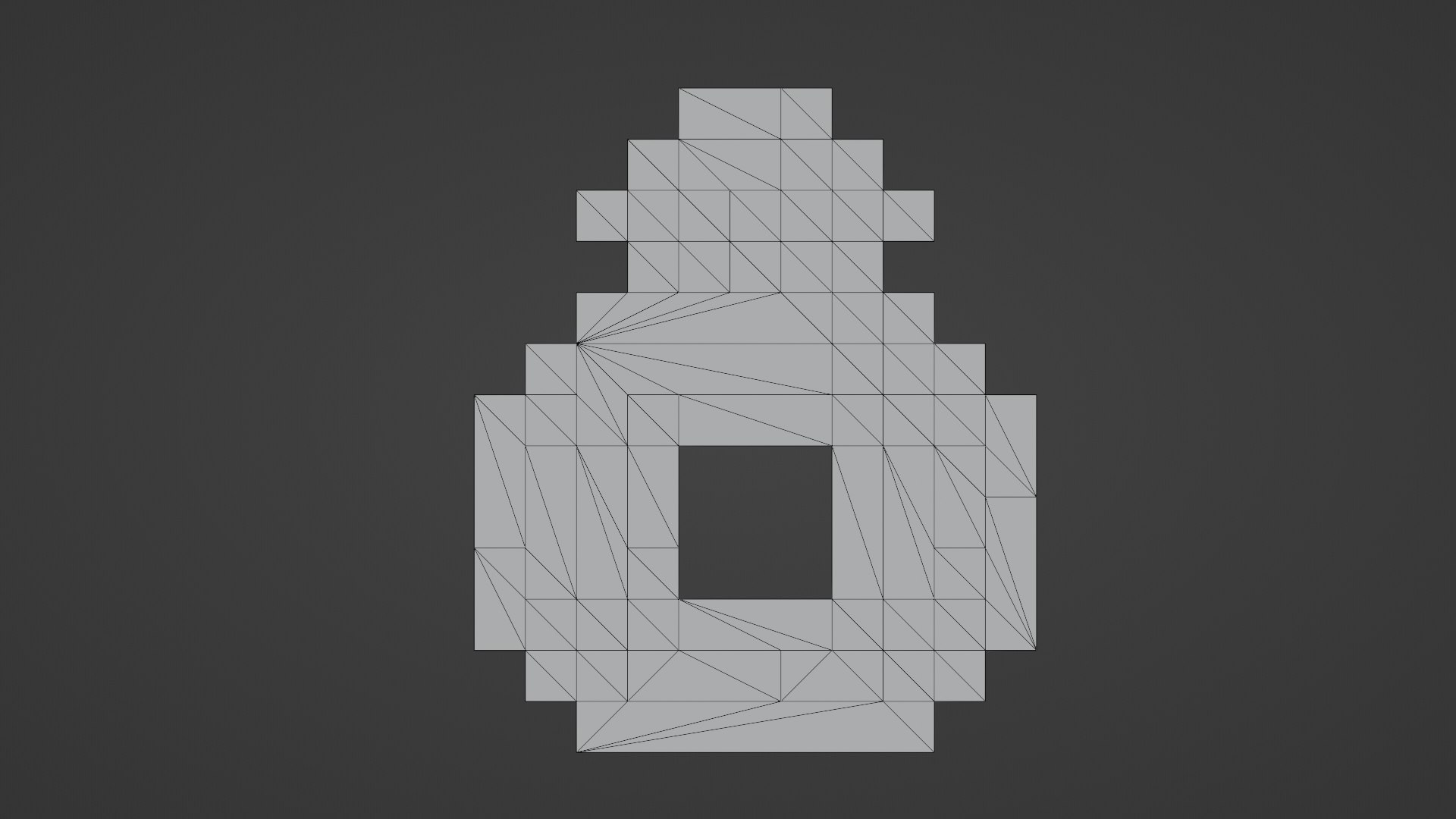 3D Minecraft Ring model - TurboSquid 2153332