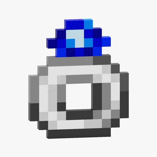 마인크래프트 반지 3D 모델 - TurboSquid 2153332