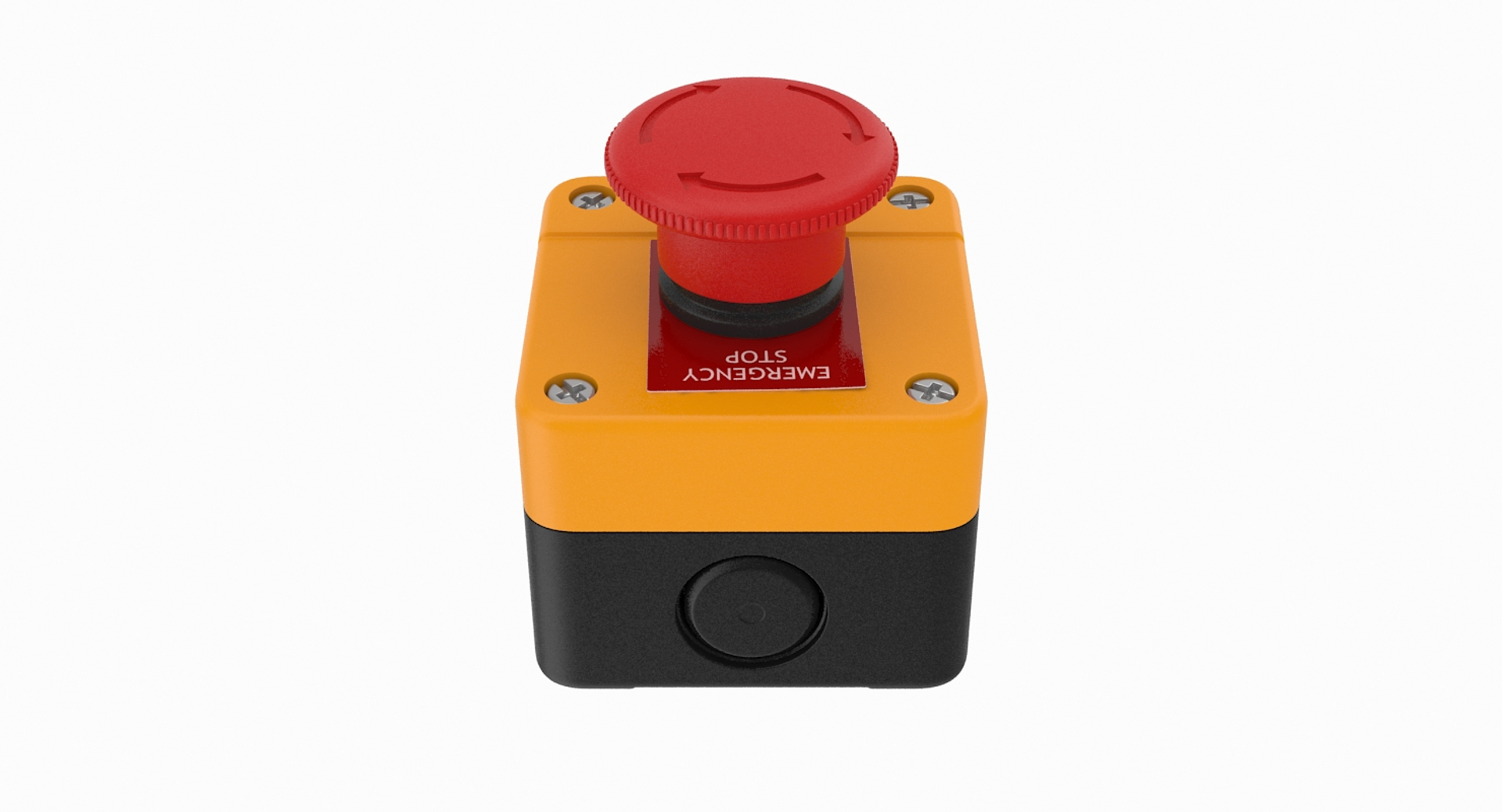 3D model emergency button - TurboSquid 1330519