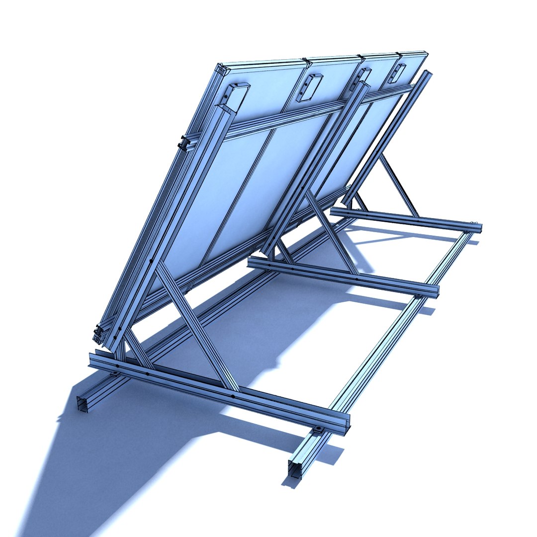 Solar Panel 3d Model