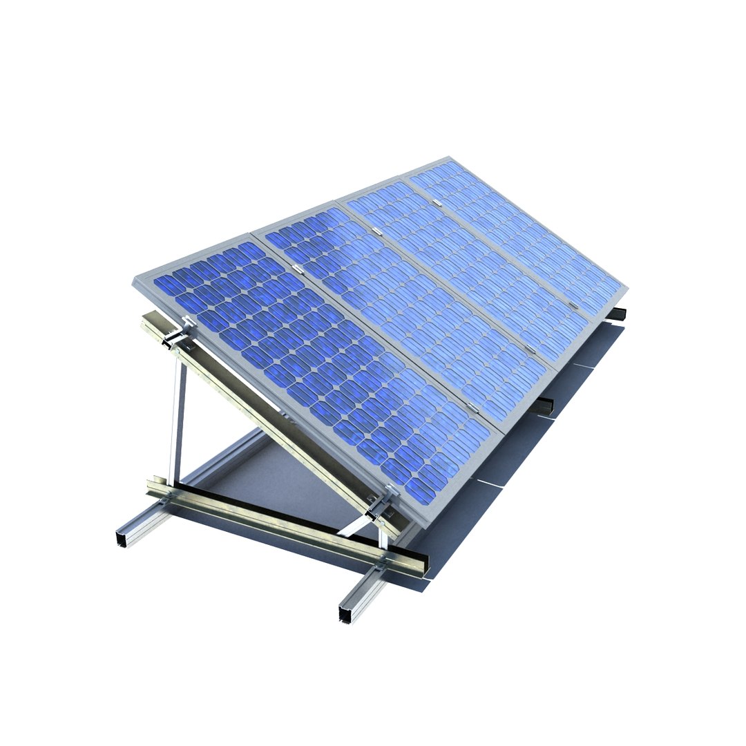 Solar Panel 3d Model