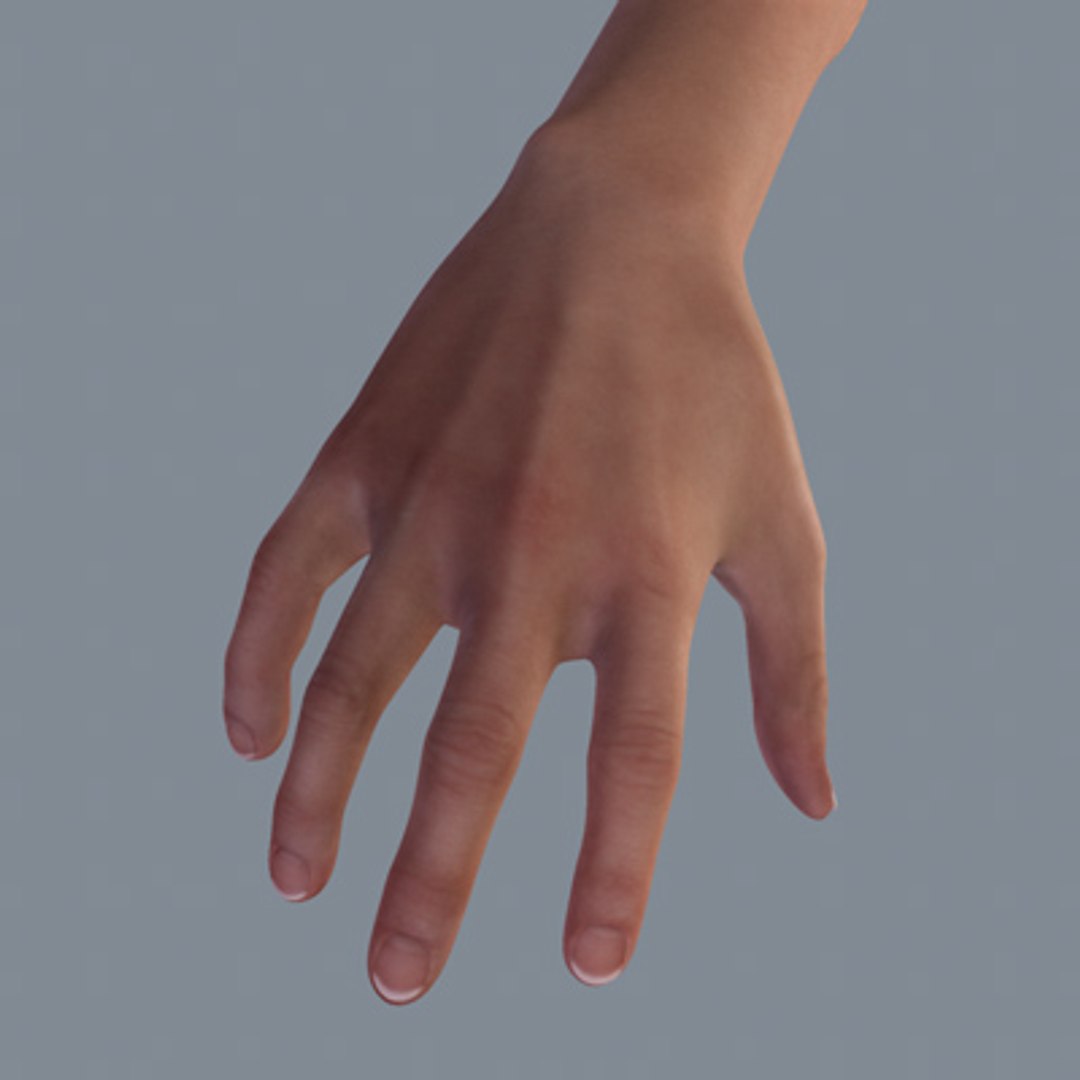 Hand Sub Surface Scatter 3d Ma