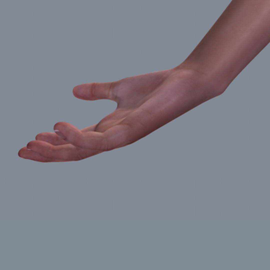 Hand Sub Surface Scatter 3d Ma