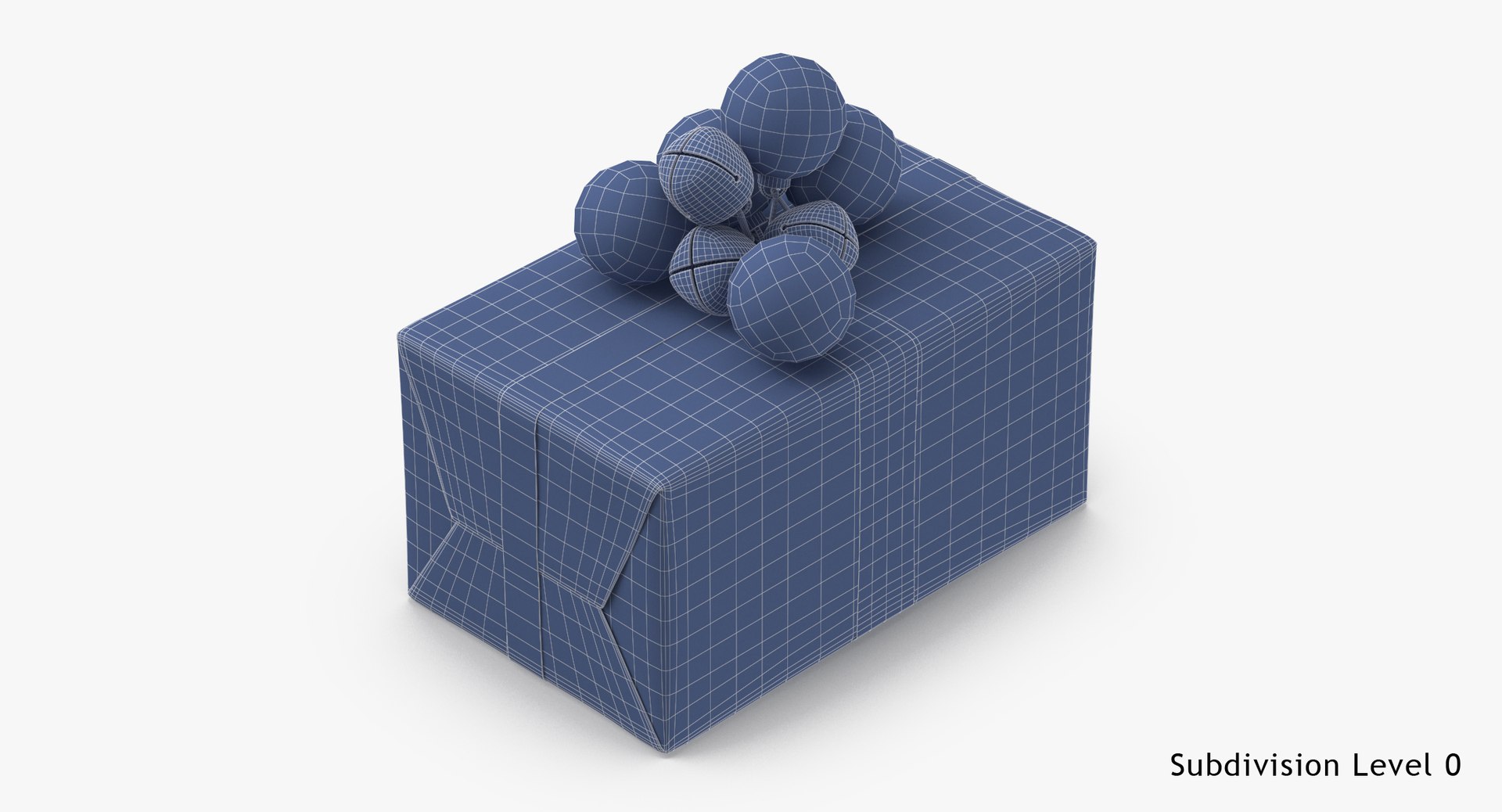 Wrapped Christmas Gift 05 3D Model - TurboSquid 1223277