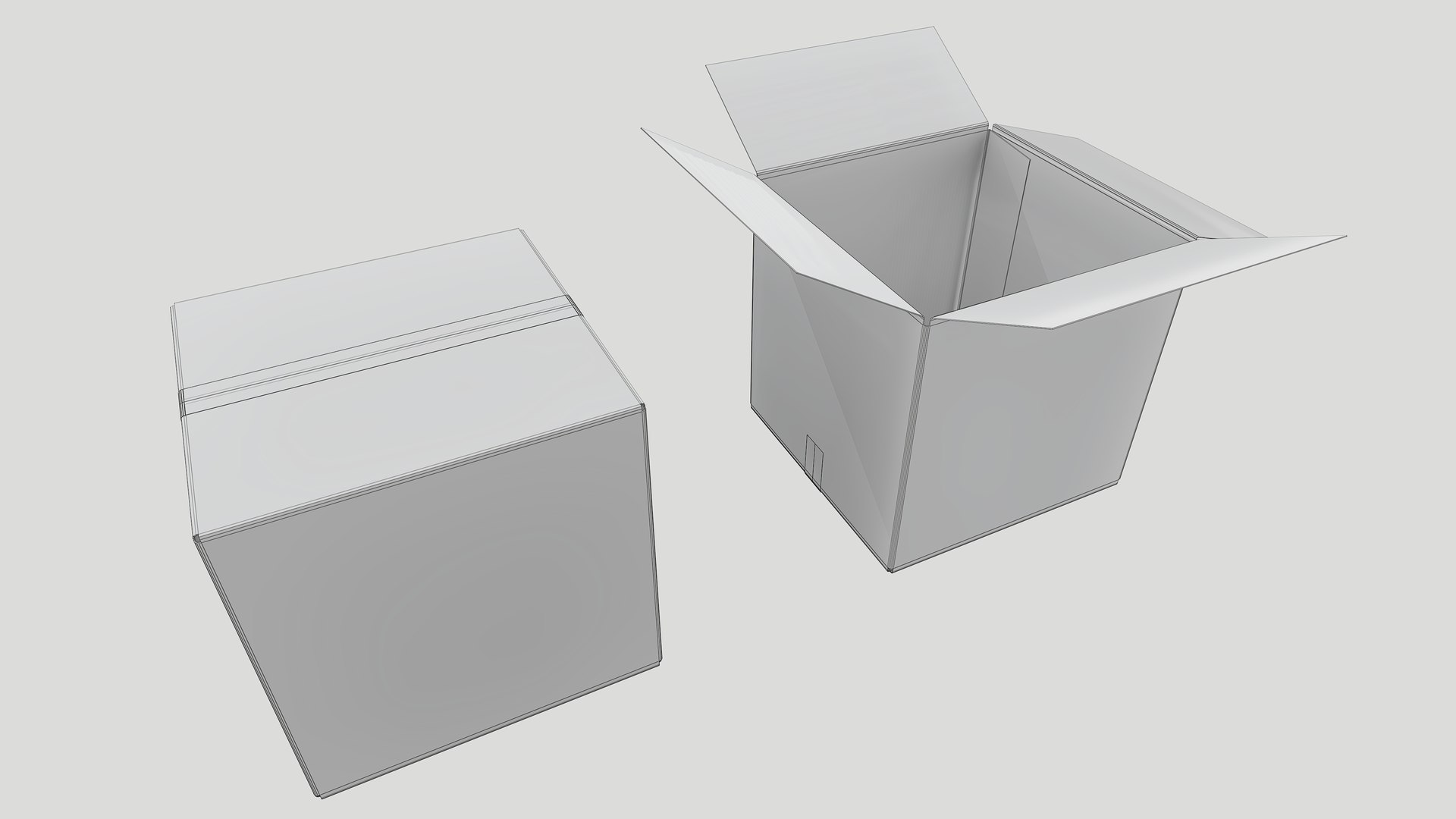 3D Cardboard Box 11 With Pbr 4K 8K Model - TurboSquid 1719972