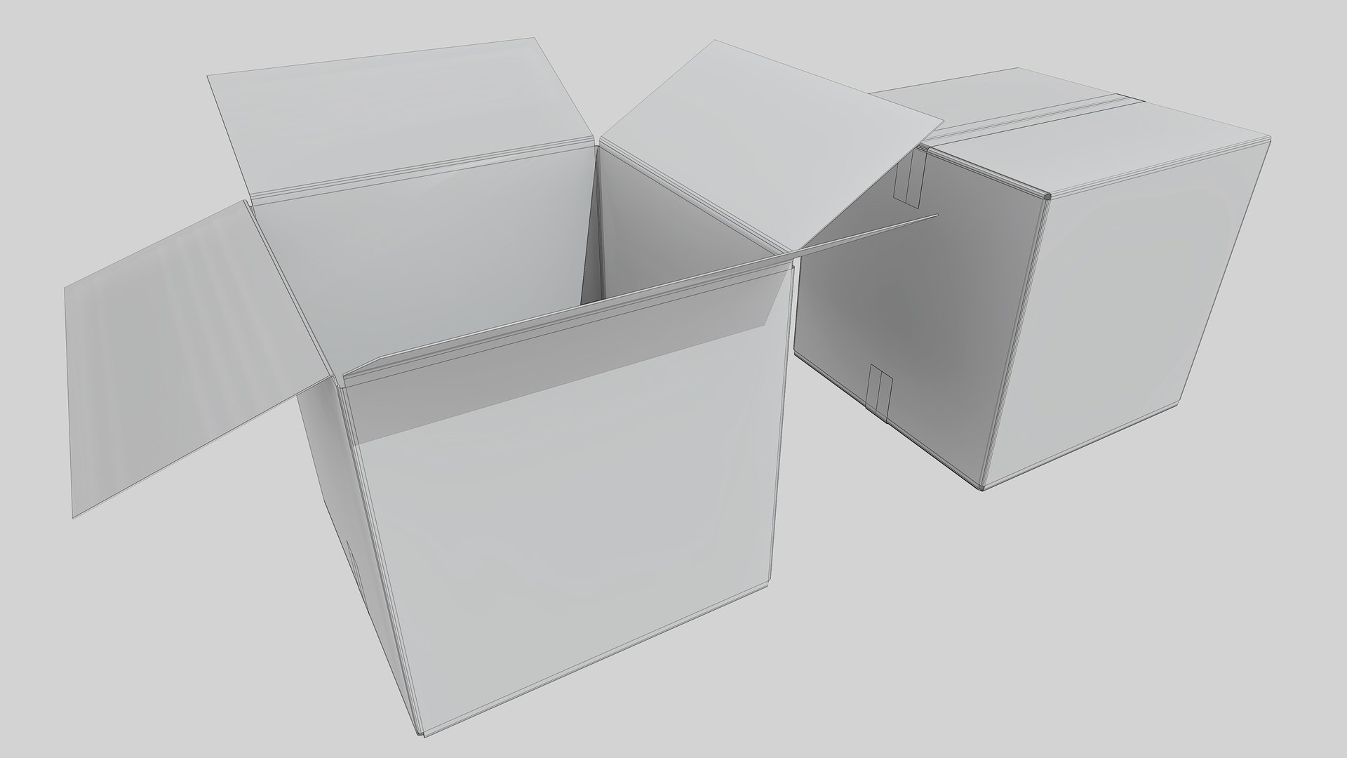 3D Cardboard Box 11 With Pbr 4K 8K Model - TurboSquid 1719972