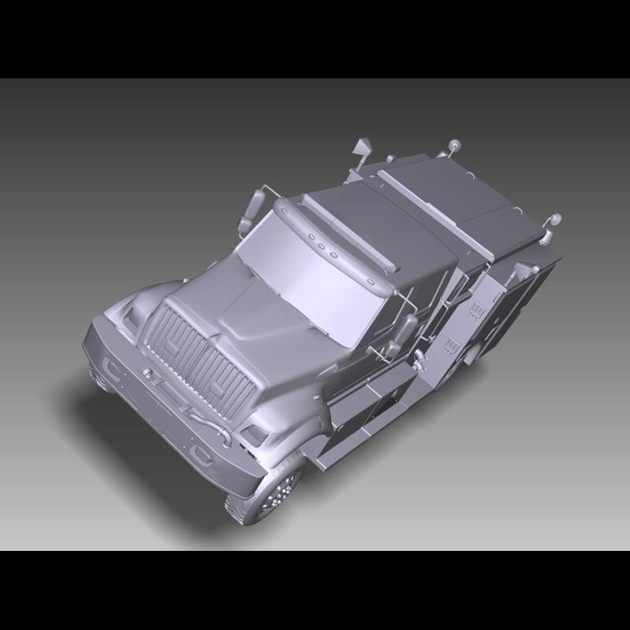 international engine 3d model