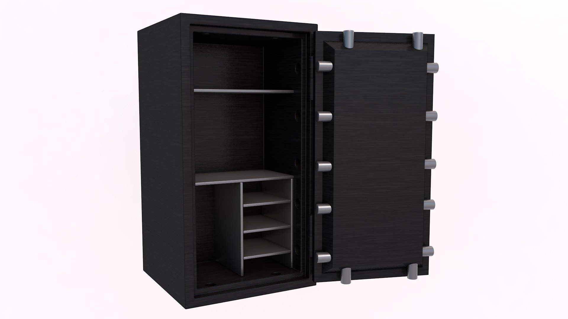 3D Classic Safe Model - TurboSquid 1771570