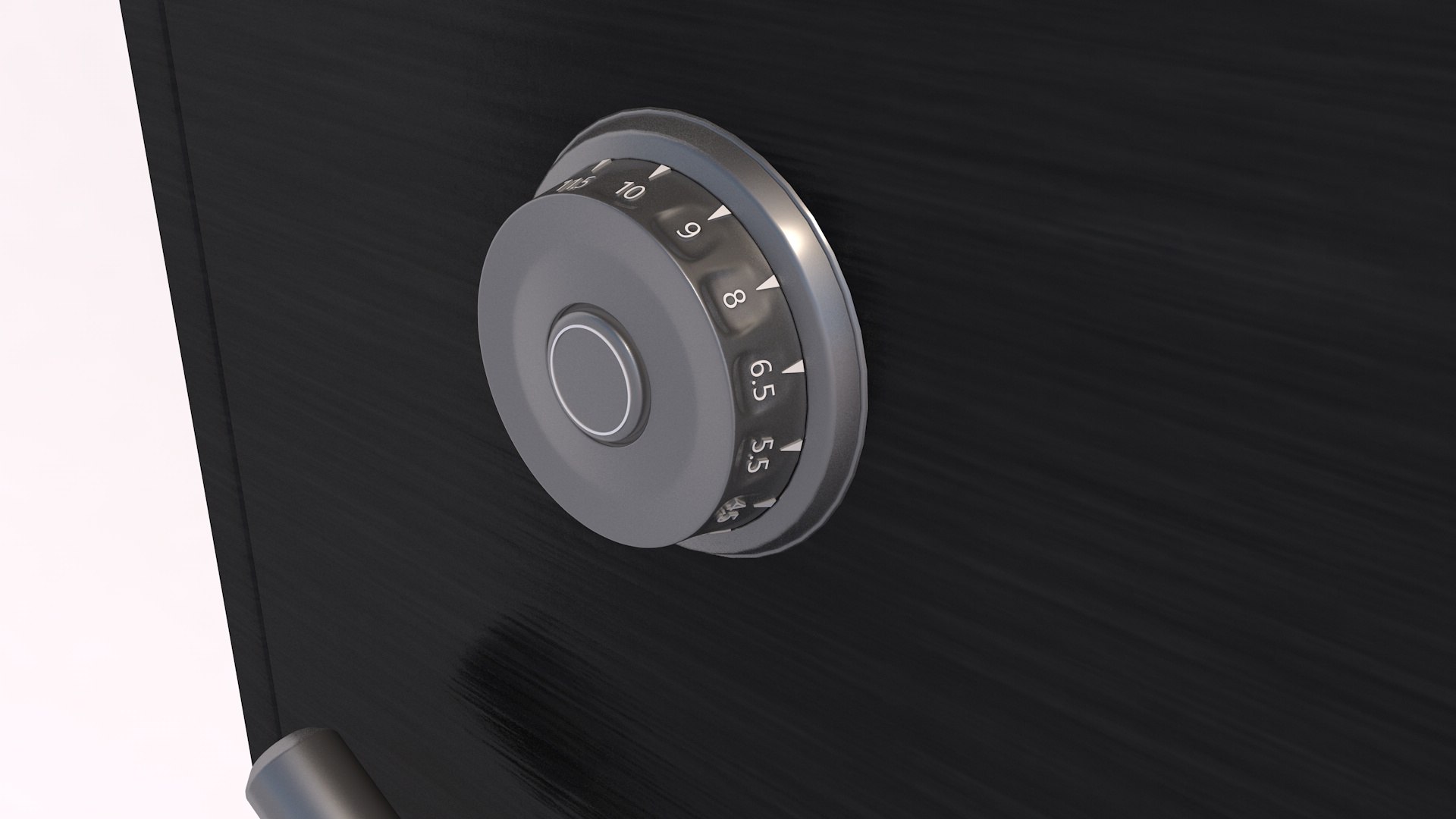 3D Classic Safe Model - TurboSquid 1771570