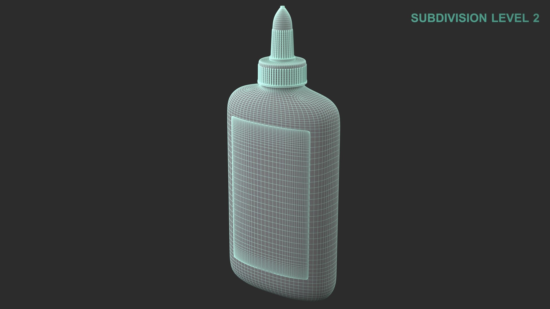 Glue Bottle 3D Model - TurboSquid 1792339