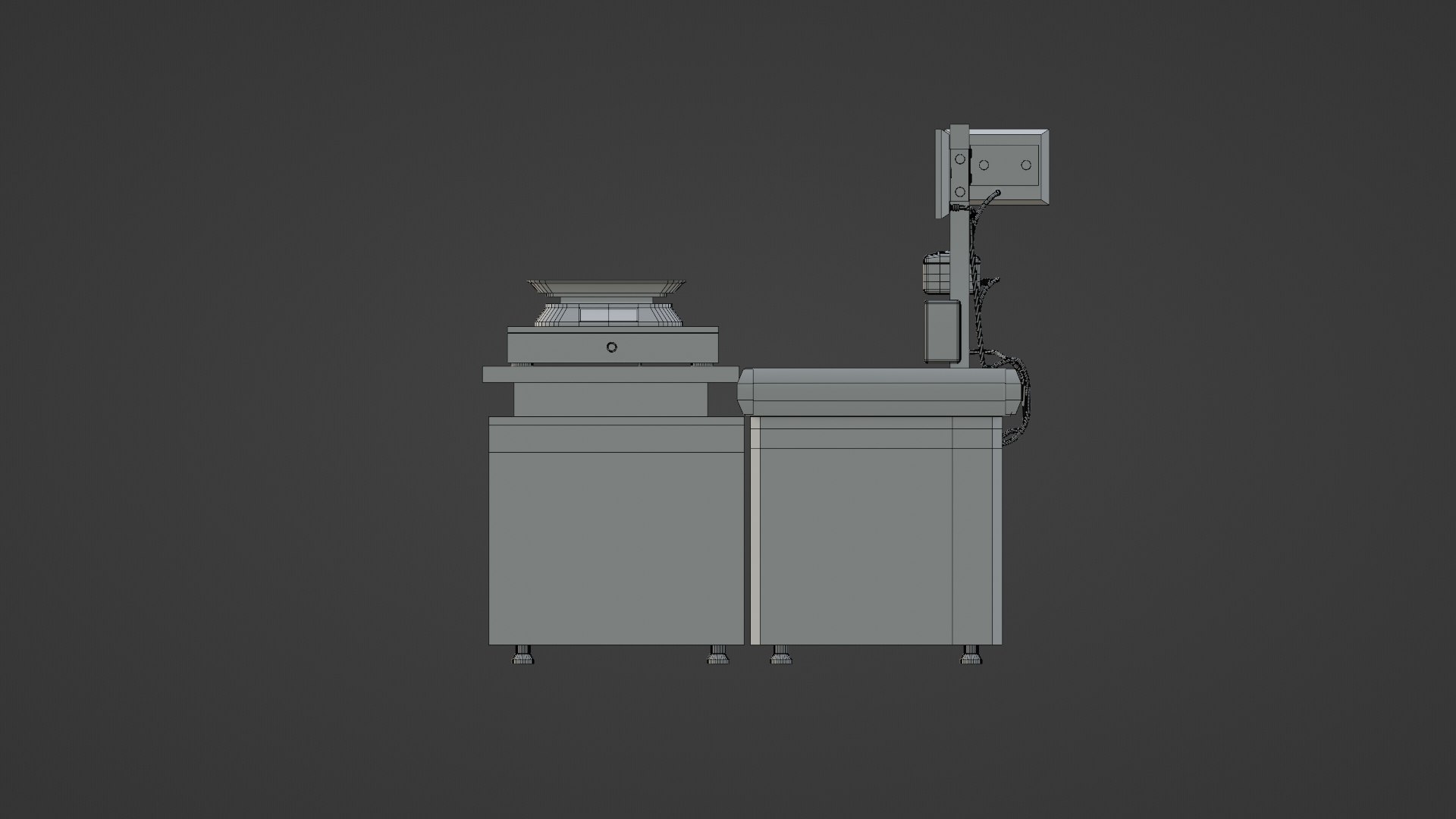 3D Shopping Cashier Cash Case Setup - TurboSquid 2151629
