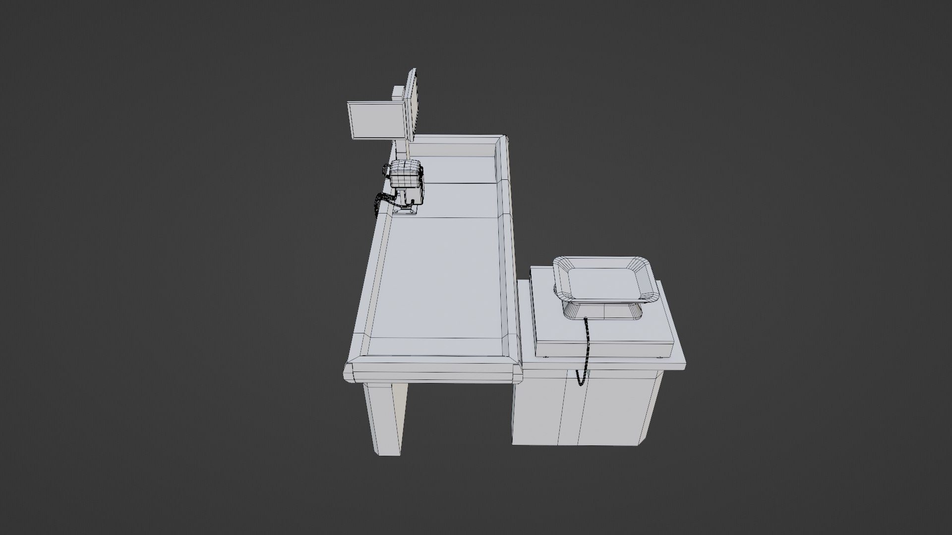 3D Shopping Cashier Cash Case Setup - TurboSquid 2151629