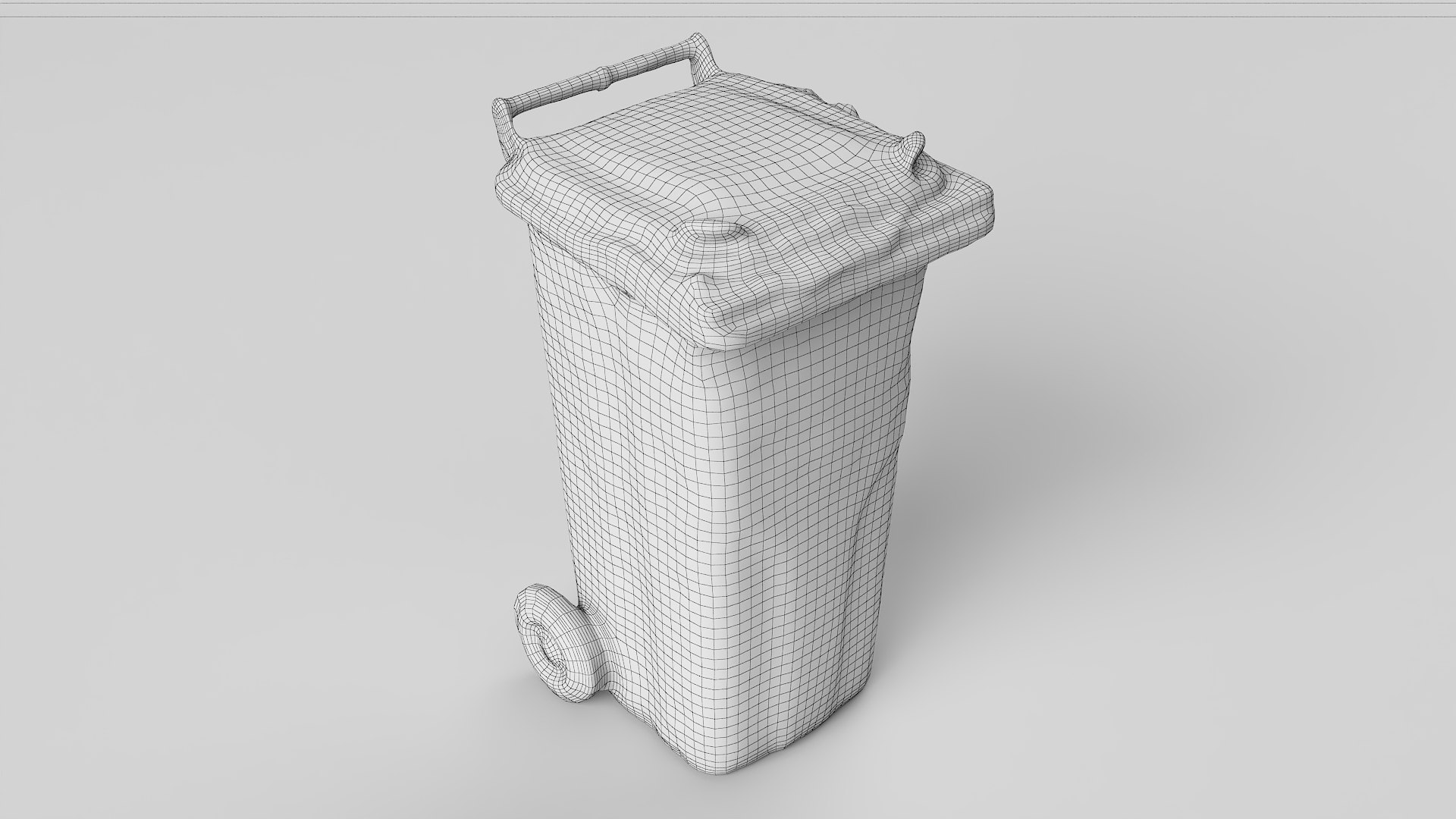 3D Outdoor Trash Can 01 Model - TurboSquid 2064891
