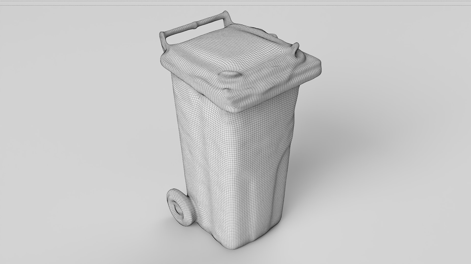 3D Outdoor Trash Can 01 Model - TurboSquid 2064891