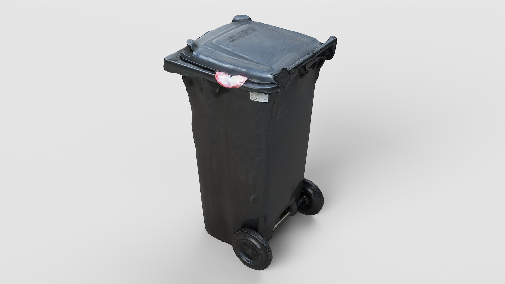 3D Outdoor Trash Can 01 Model - TurboSquid 2064891