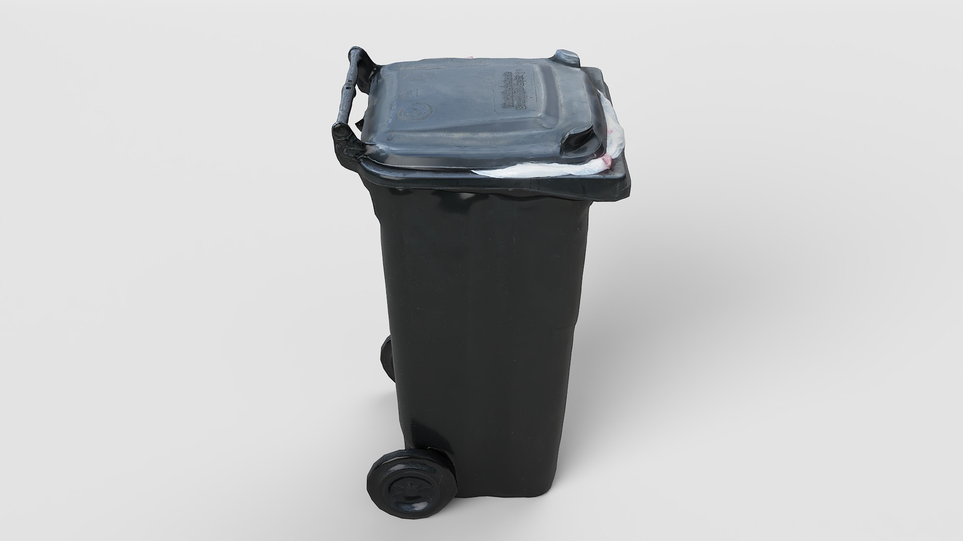3D Outdoor Trash Can 01 Model - TurboSquid 2064891