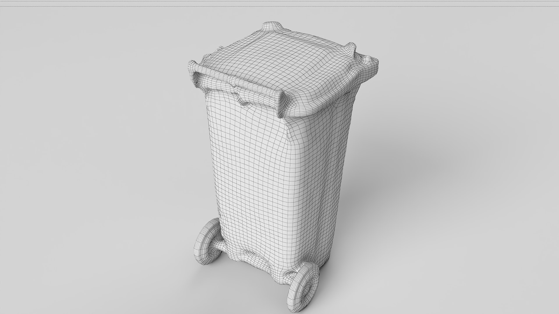 3D Outdoor Trash Can 01 Model - TurboSquid 2064891