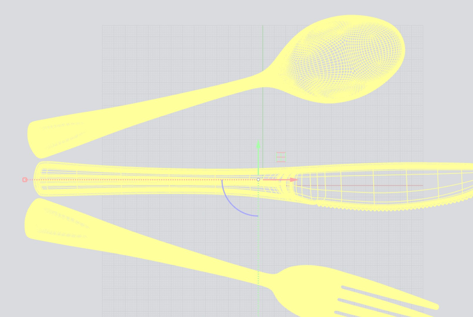 Free Utensils 3D Model - TurboSquid 1394588