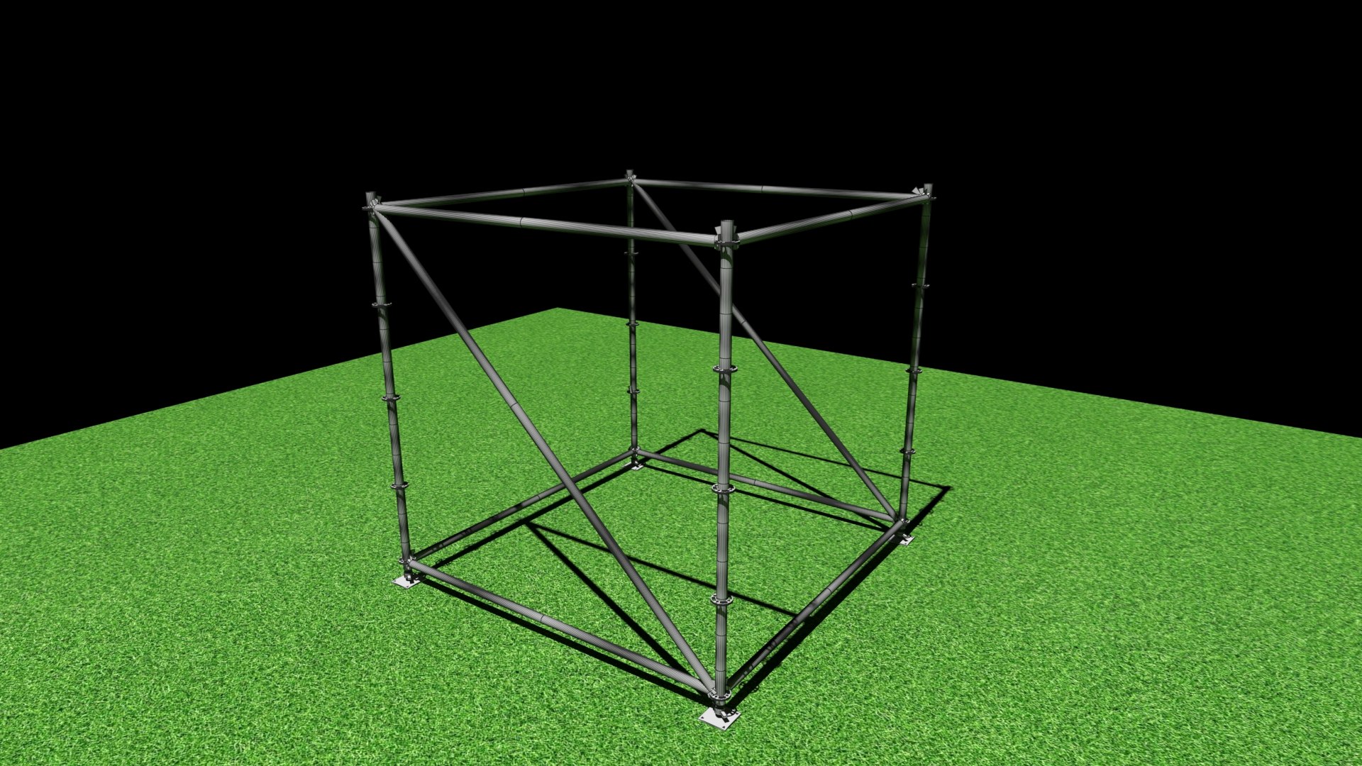 Layher 2M Set With Base Model - TurboSquid 2084149