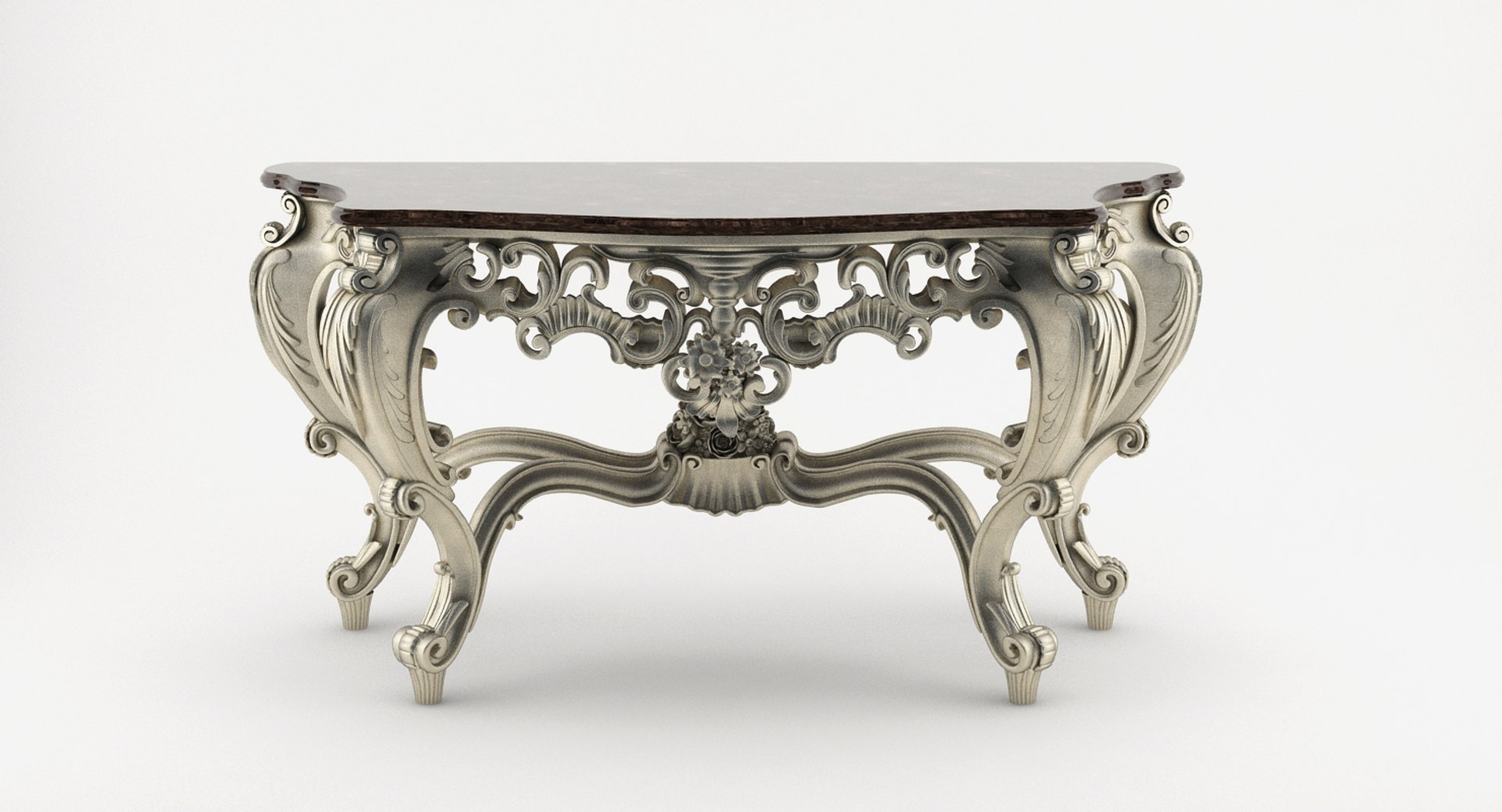 Baroque Console Table 3D Model | 1148618 | TurboSquid