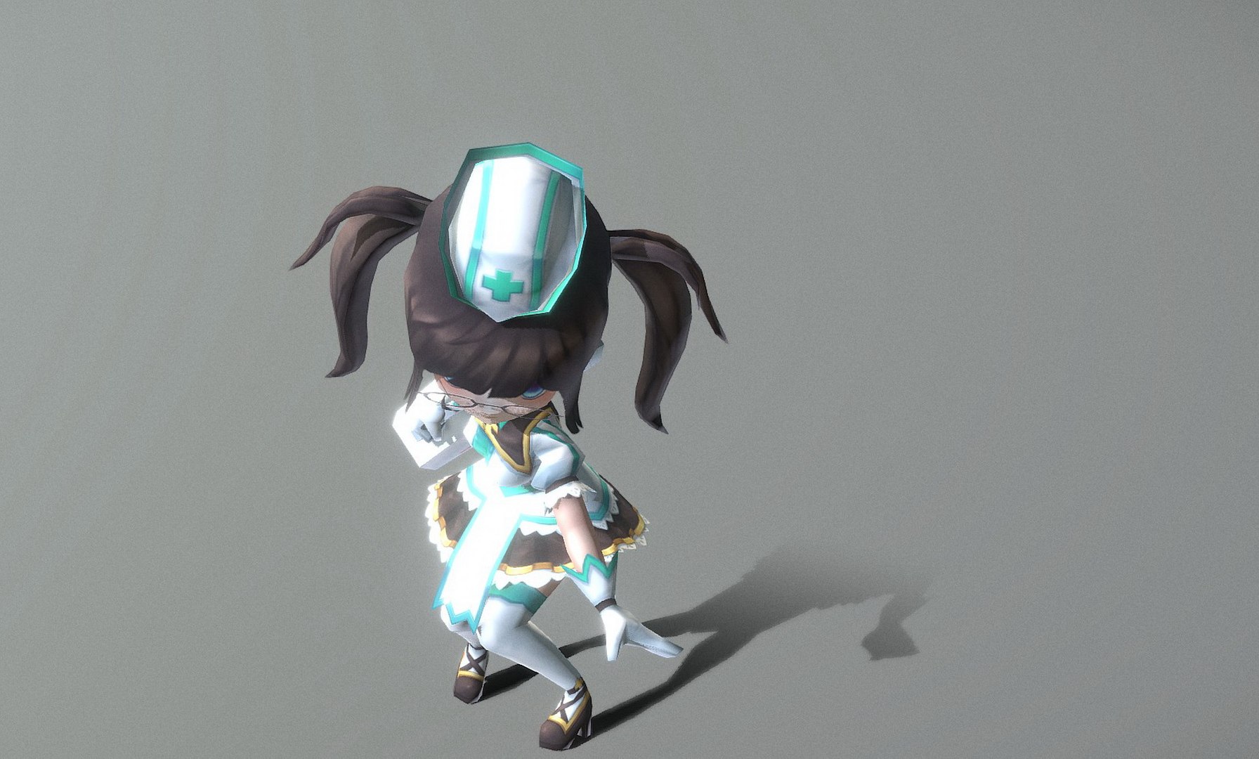 Casual RPG Character - 13 Kate 3D Model - TurboSquid 2007778