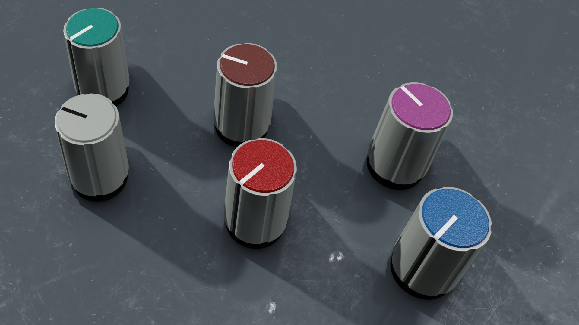 3D Ssl Knobs - TurboSquid 1598832