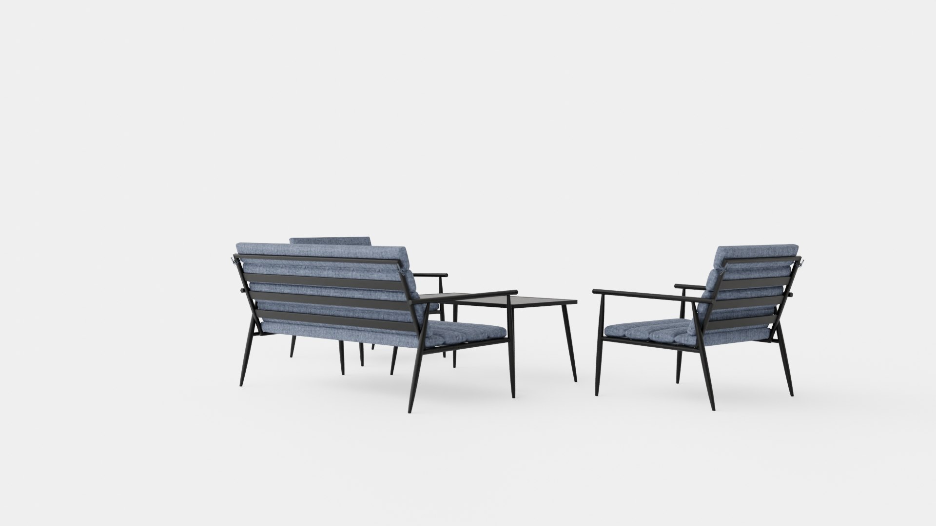 3D Lagos Lounge Set - TurboSquid 2256081