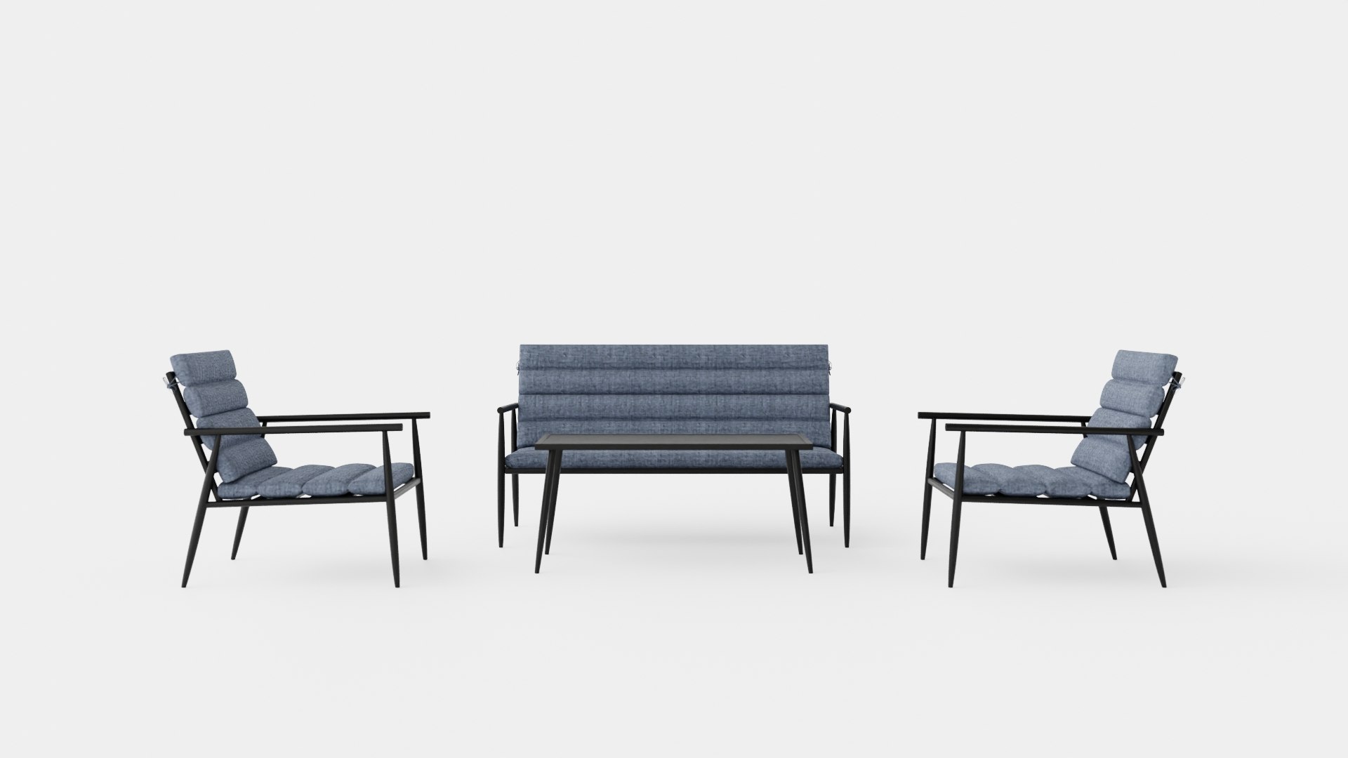 3D Lagos Lounge Set - TurboSquid 2256081