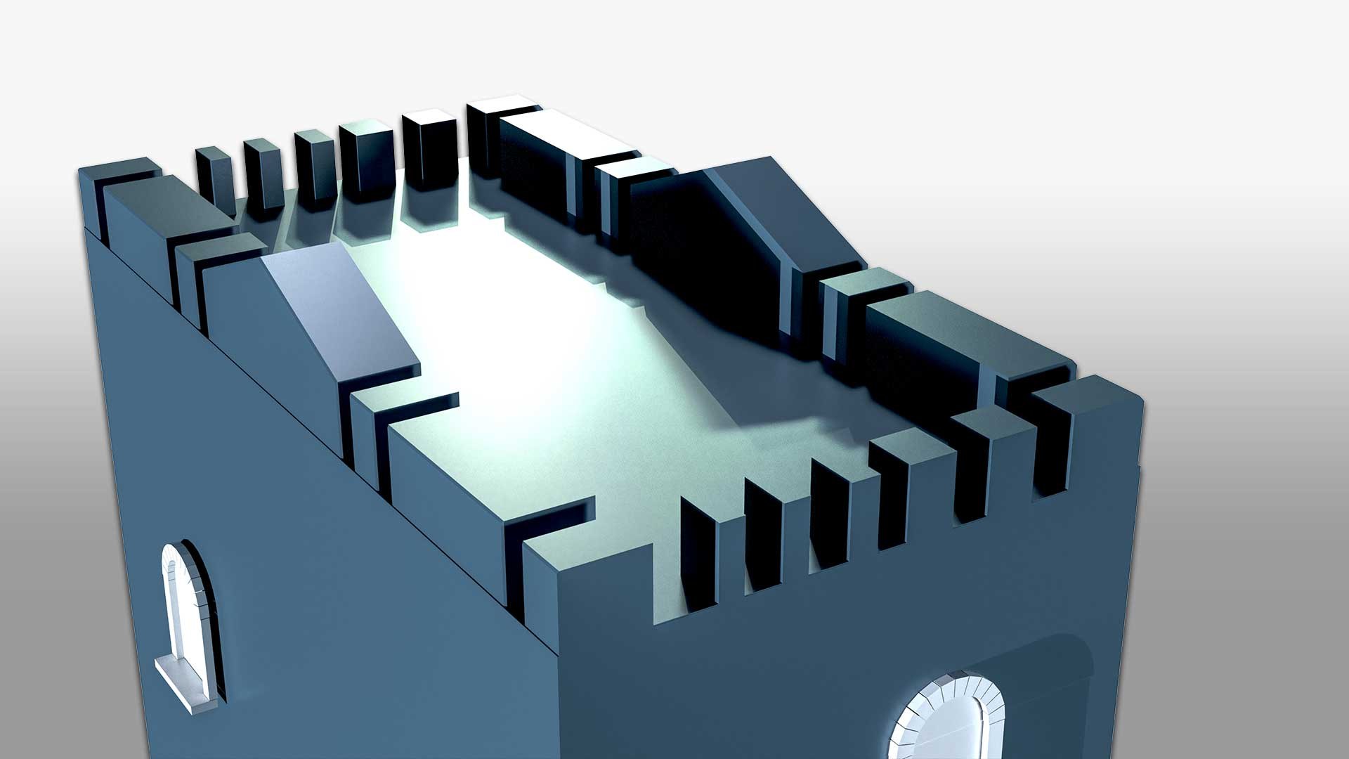 Free Low Poly Castle Gate - Cartoon Gate 3D Model - TurboSquid 2146947