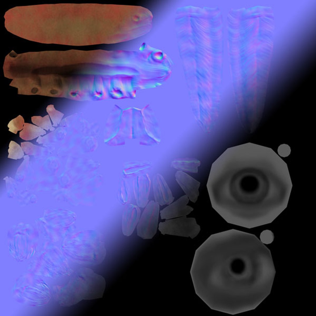 3ds Max Three-eyed Creature