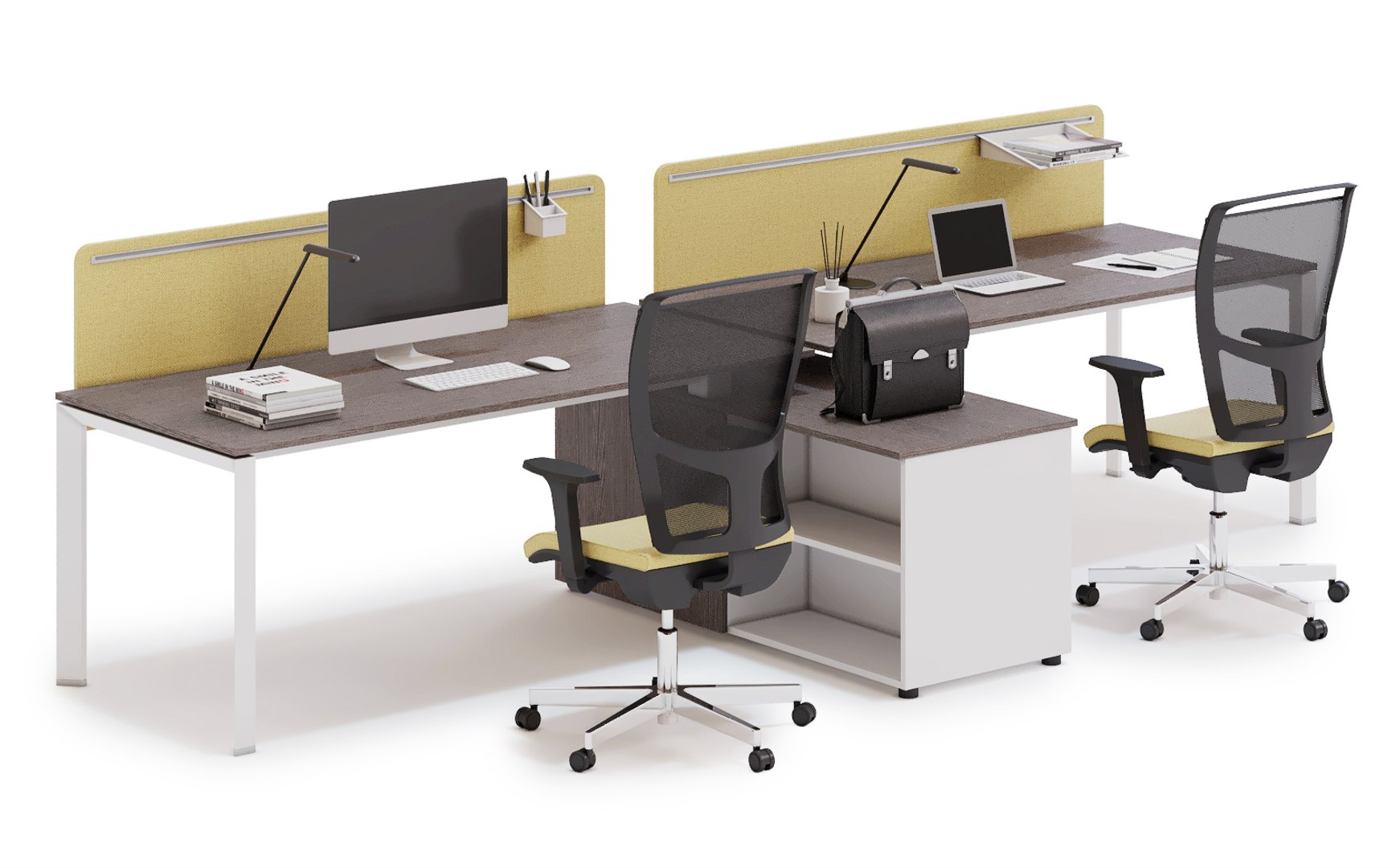 3D Office Workspace Las - TurboSquid 1444724