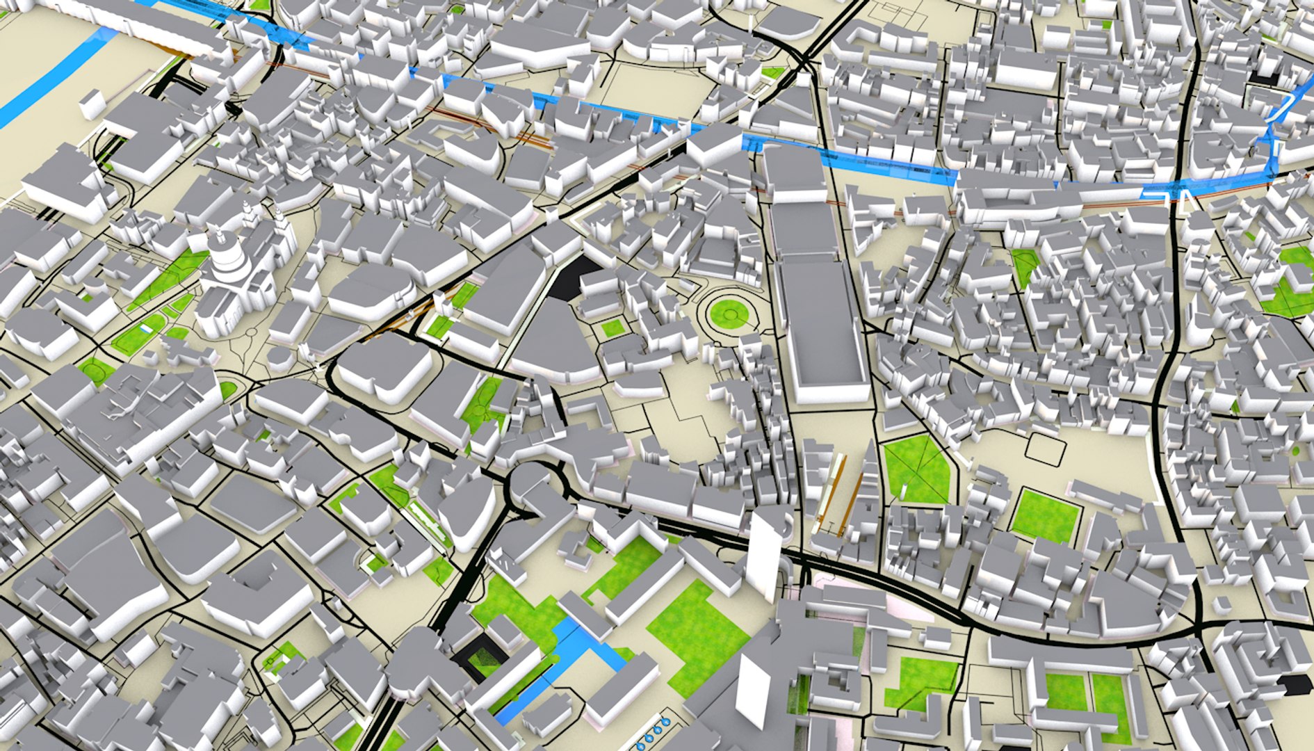 London City Details Mapping Model - TurboSquid 1382311