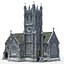 Mini Cathedral Kylemore 3d Model