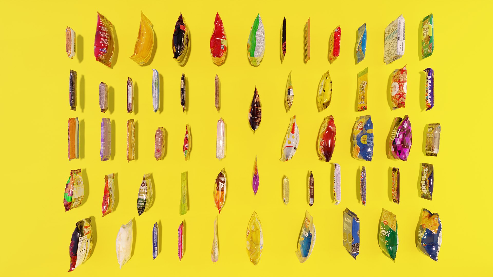 3D Model Snacks Bars Packages - TurboSquid 1994257