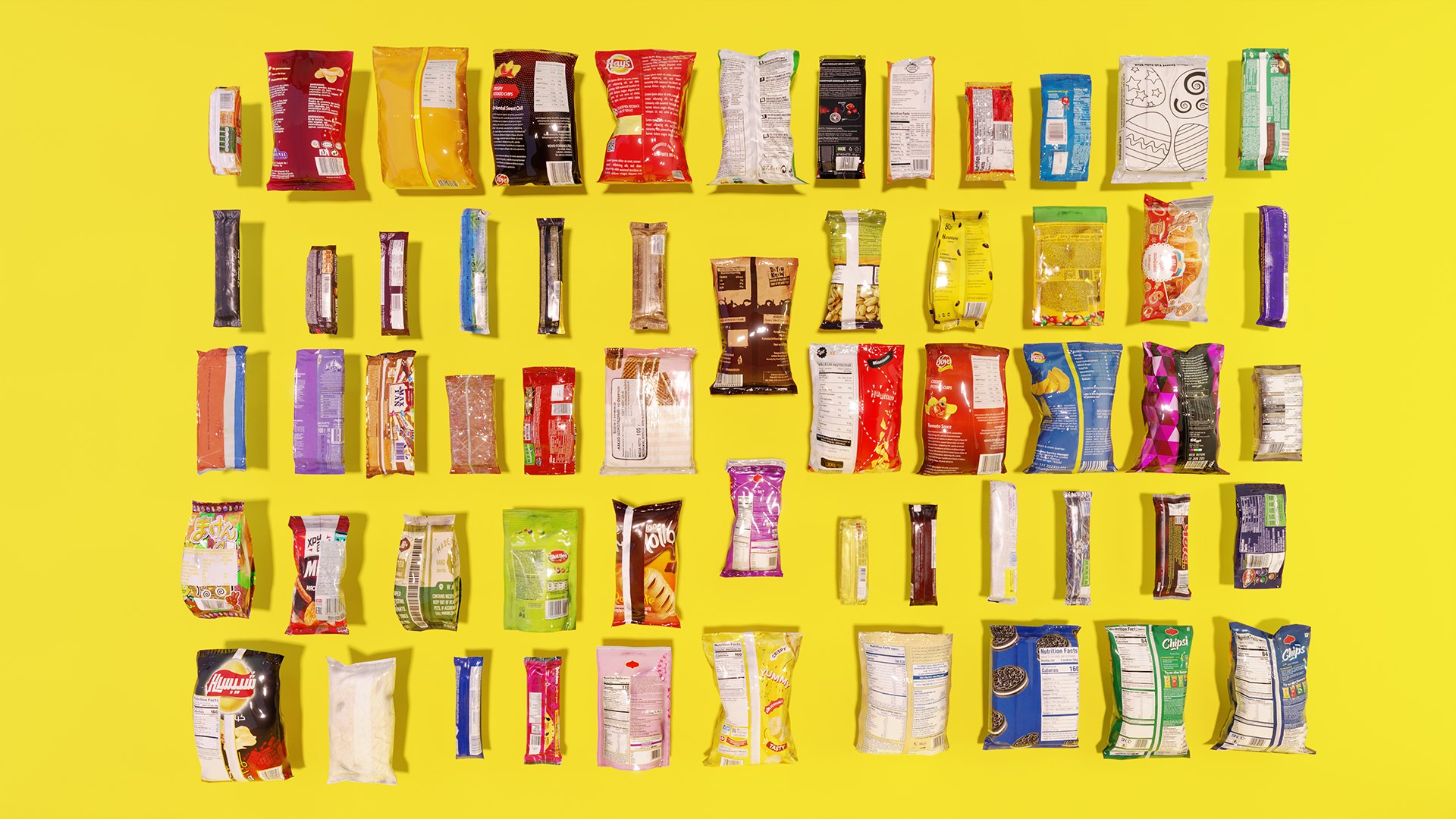 3D Model Snacks Bars Packages - TurboSquid 1994257