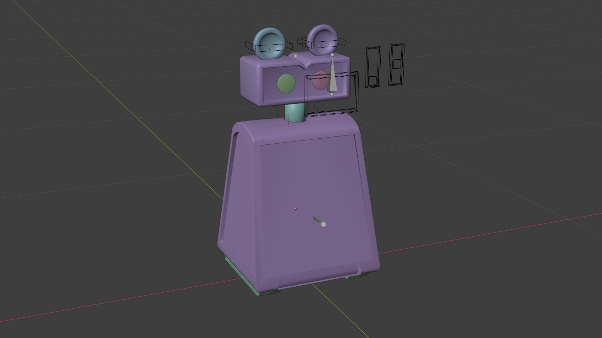 FNaF Caution Bot 3D Model - TurboSquid 2349956